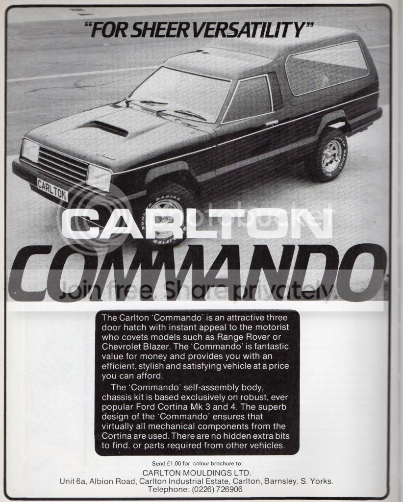 '80s kits: Hensen M30, Magenta Tarragon, Carlton Commando - AutoShite ...