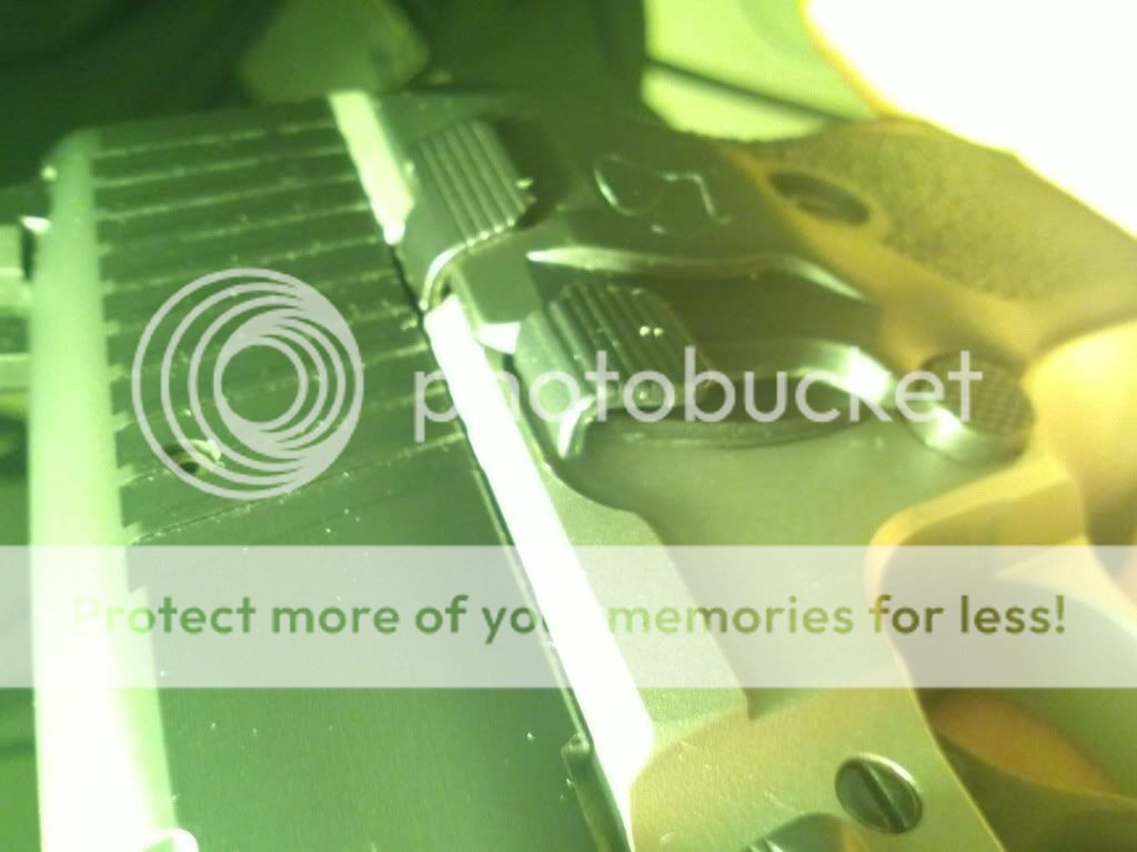 Answer to why some SIG decocking levers hit the frame | SIG Talk