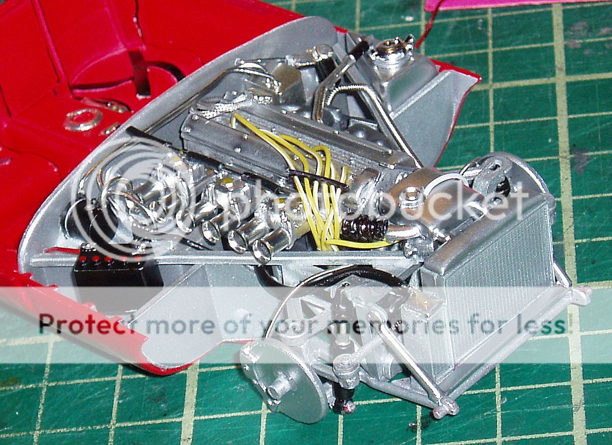 Revell Jaguar XKSS plus my kit-building space - Work In Progress ...