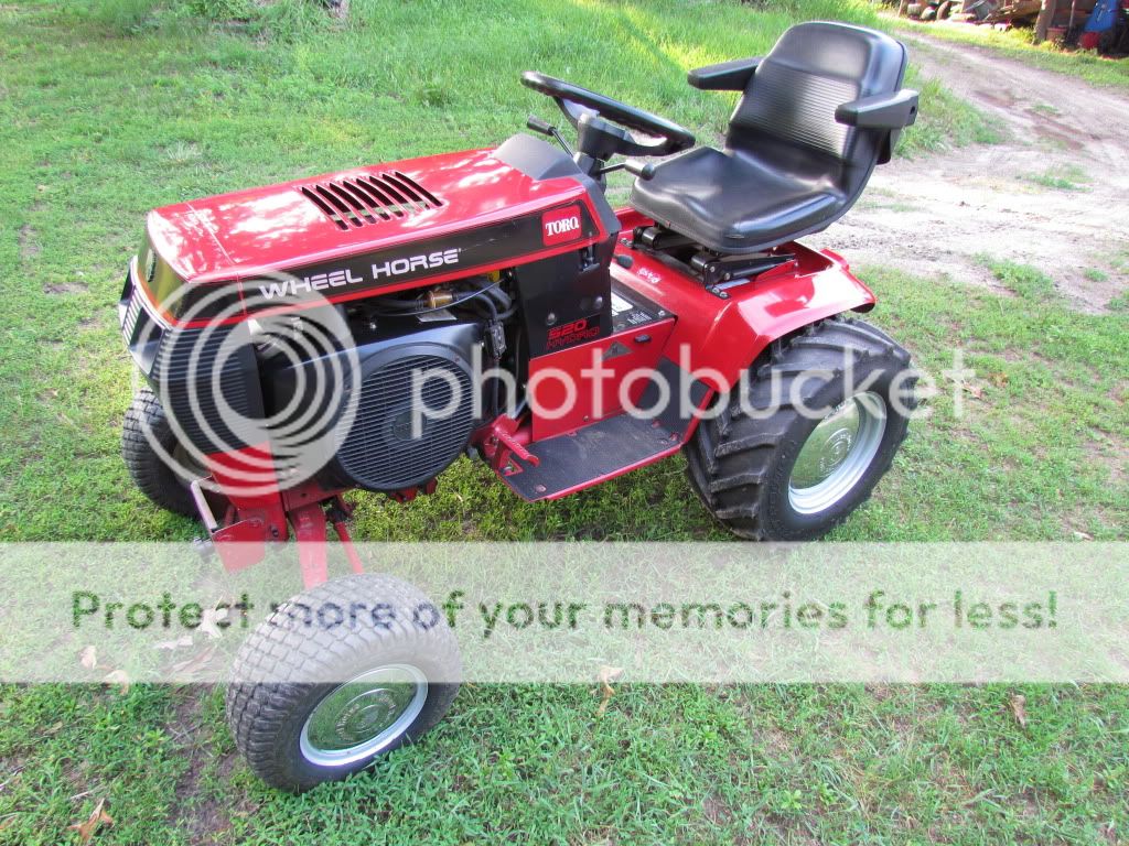 Just got home with the 520H!! - Wheel Horse Tractors - RedSquare Wheel ...