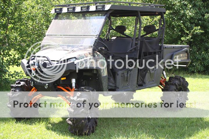 Our new Double arched 6" lift. | PRC Polaris Ranger Club